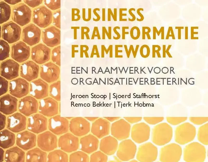 In the spotlight: Boek Business Transformatie Framework - een raamwerk ...